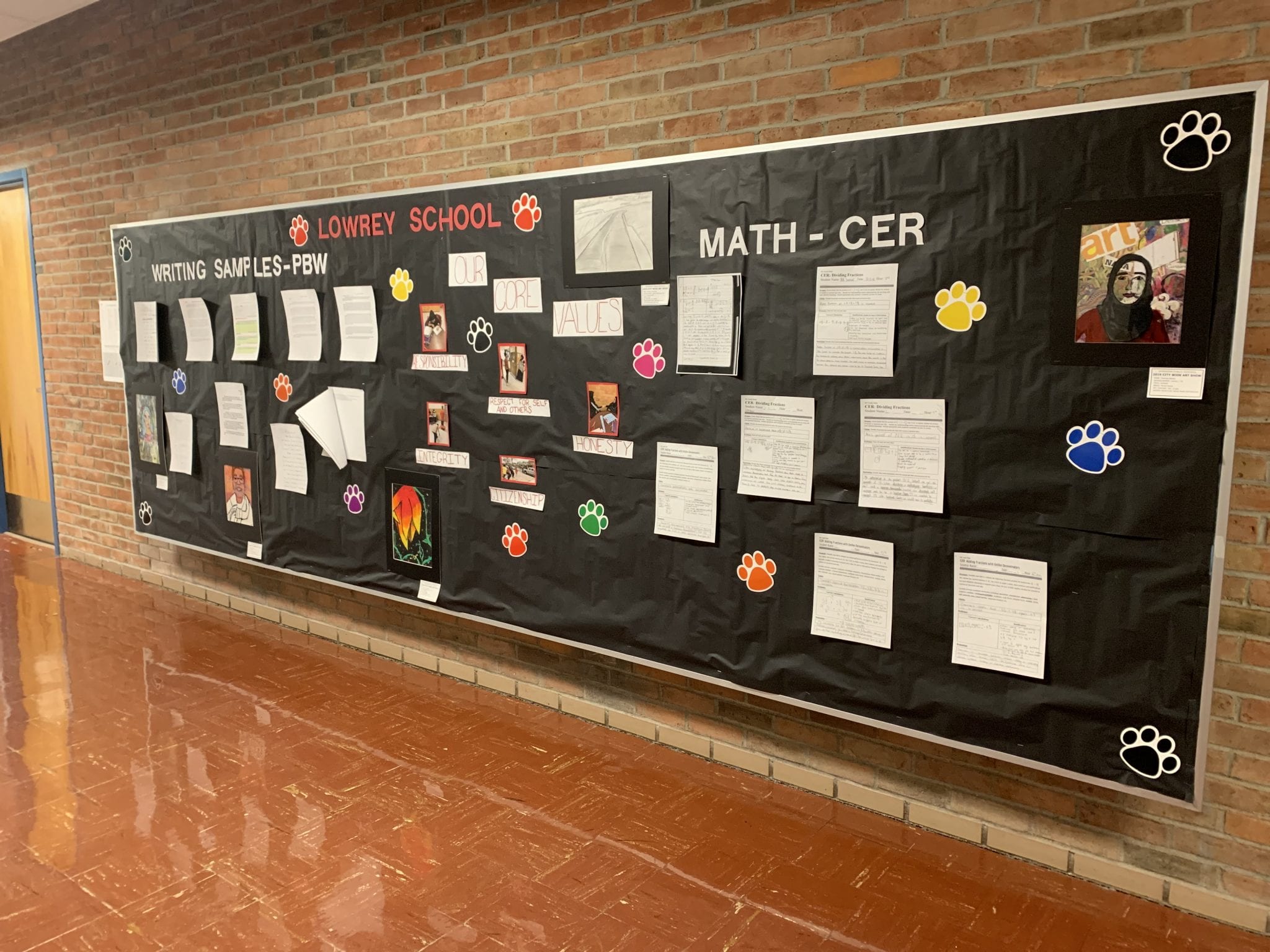 Lowrey School Bulletin Board at ASC by Nadah Mohsen & Zahra Ahmed ...