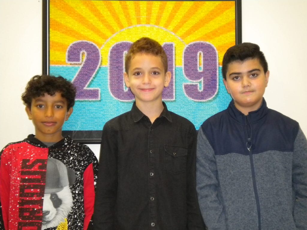 October 2019 Students of the Month – Lowrey Middle School